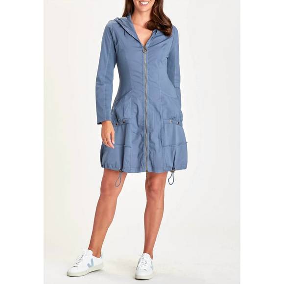 XCVI | Dresses | New Xcvi Norcott Jacket Dress In Bluestone | Poshmark
